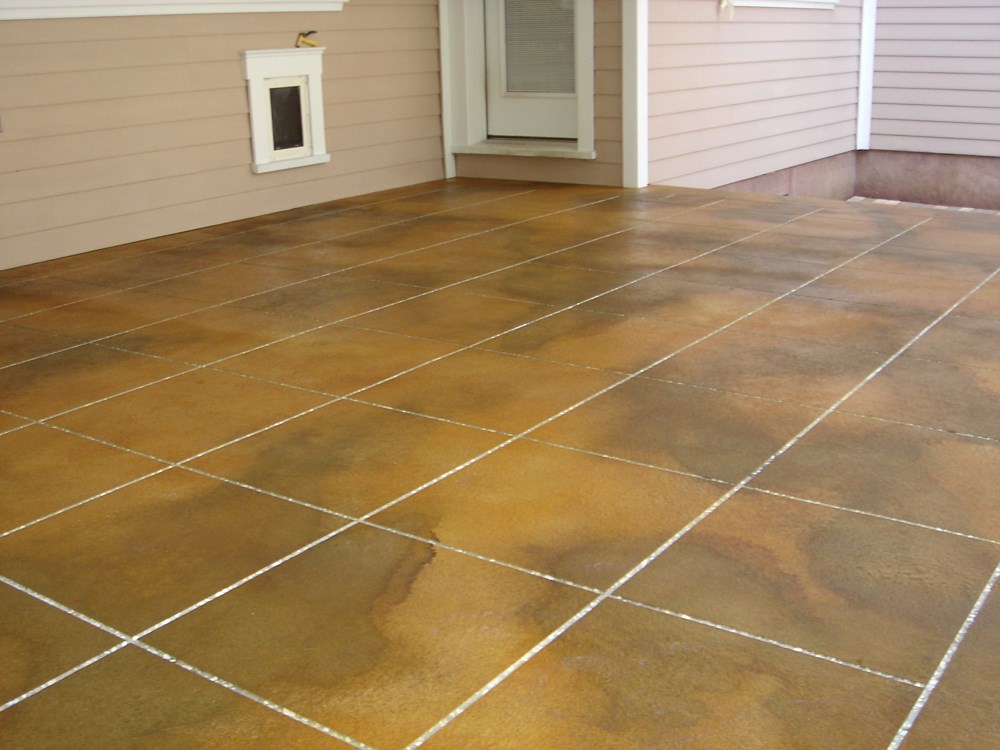 Acid Staining Concrete, Tampa, Land O Lakes, Wesley Chapel, FL