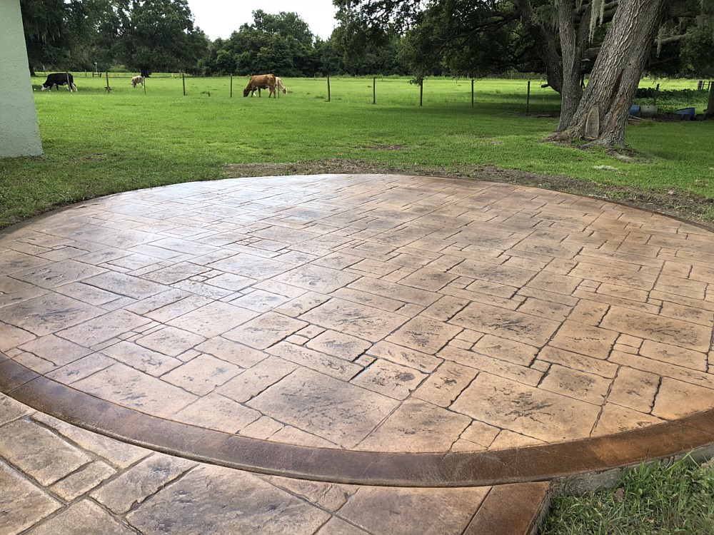 Stamped Concrete | Lutz, Tampa, Land O Lakes, Wesley Chapel, FL